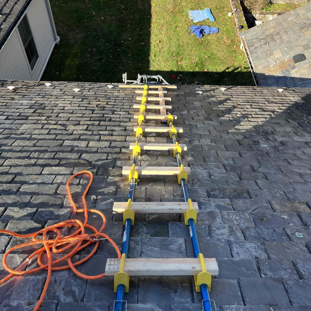 Scaffold [Roof] - Fireplace and Chimney Professionals