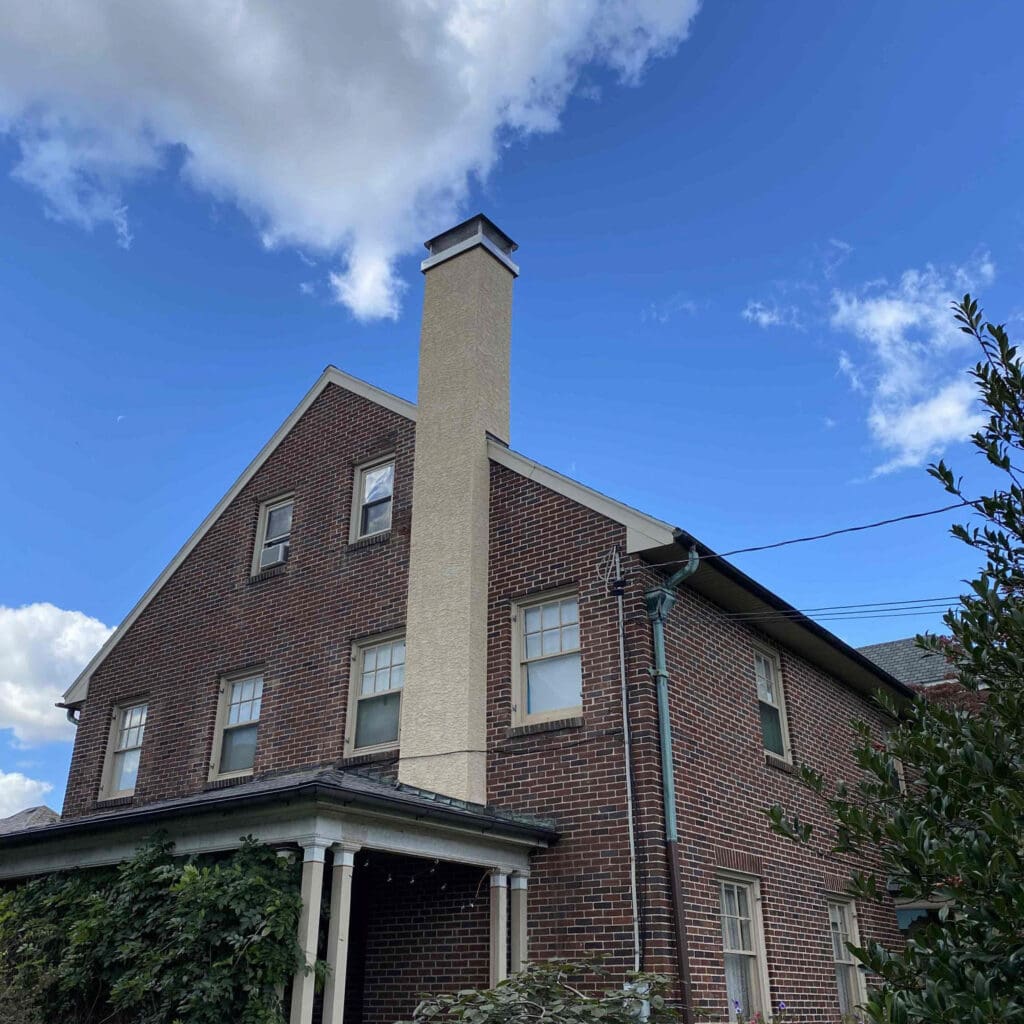 Chimney Casing [Stucco] - Fireplace and Chimney Professionals