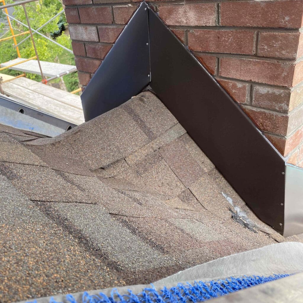 Roof Flashing [Cricket] - Fireplace and Chimney Professionals