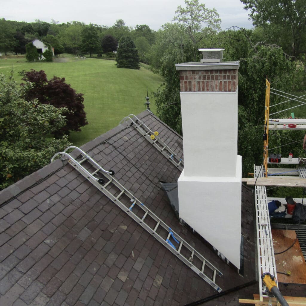 Scaffold [Roof] - Fireplace and Chimney Professionals