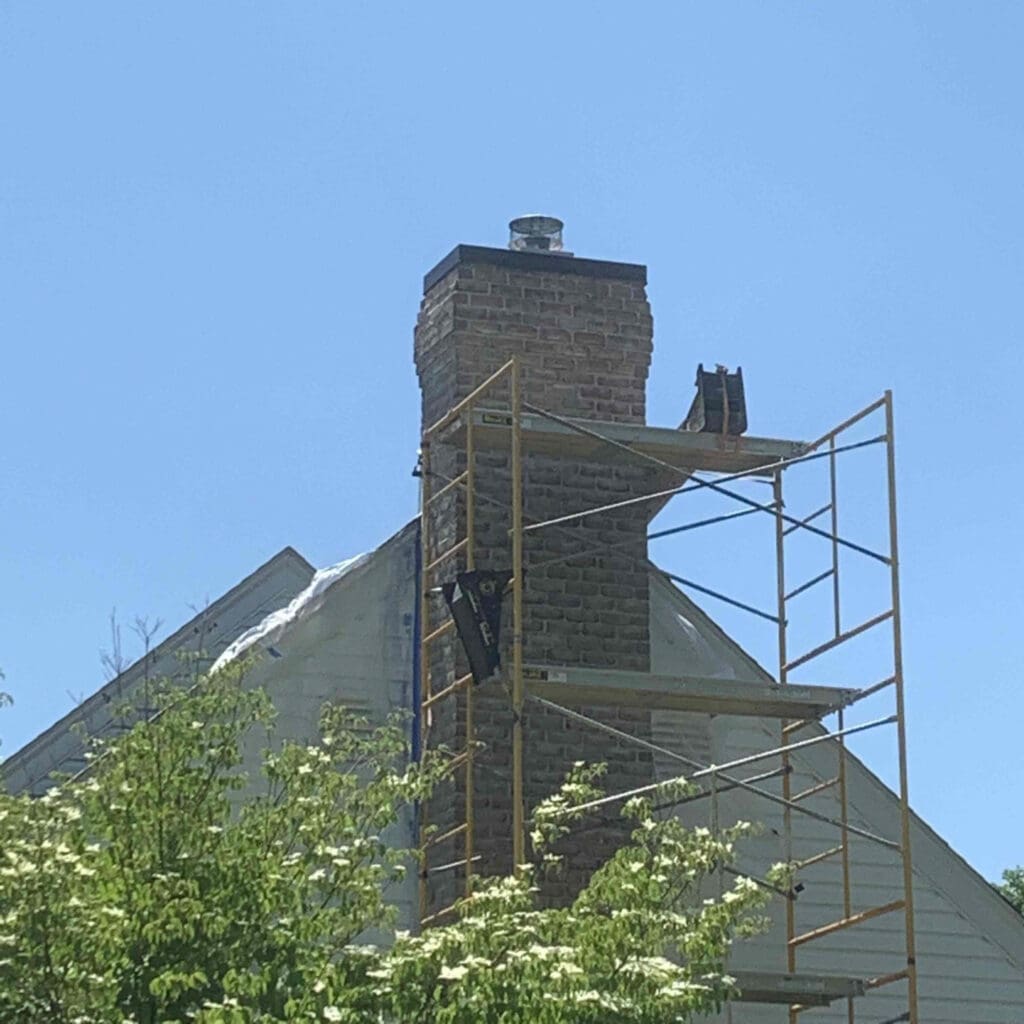Scaffold [Tower] - Fireplace and Chimney Professionals