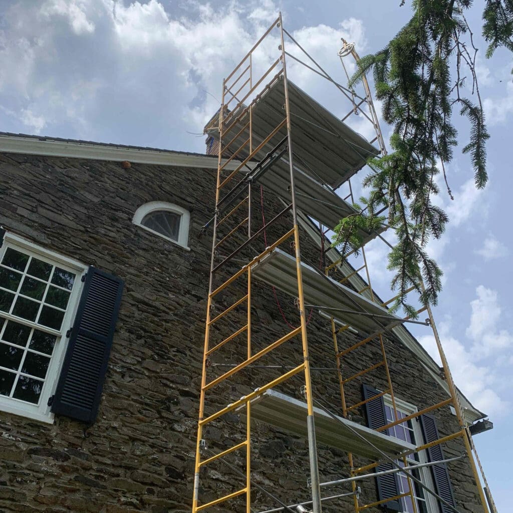 Scaffold [Tower] - Fireplace and Chimney Professionals